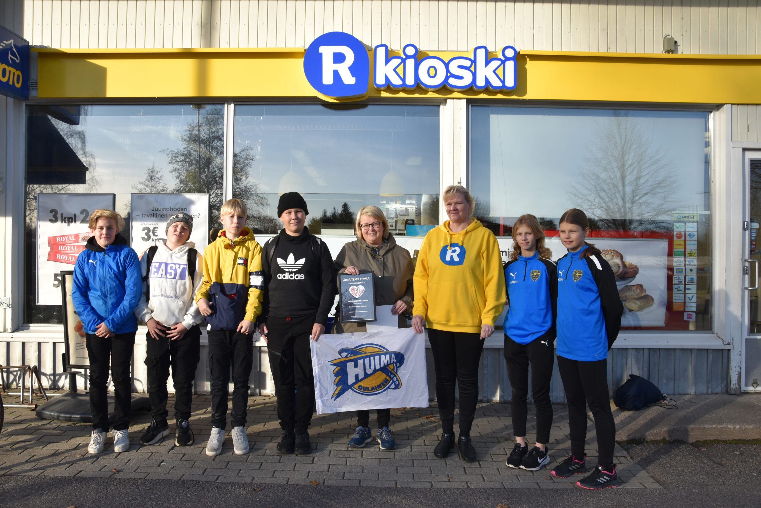 Oulaisten R-kioski jakoi hyvää - SeutuMajakka